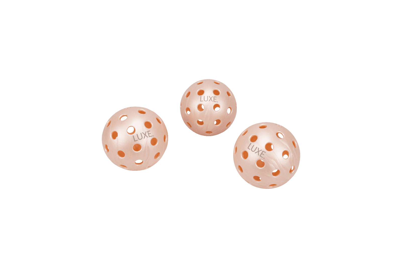 Pink Pickleballs - Pack of 3 – LUXE Pickleball