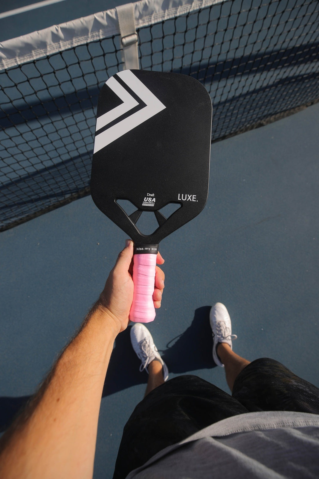 Aesthetic High End Pickleball Paddle with Open Throat Design – LUXE ...