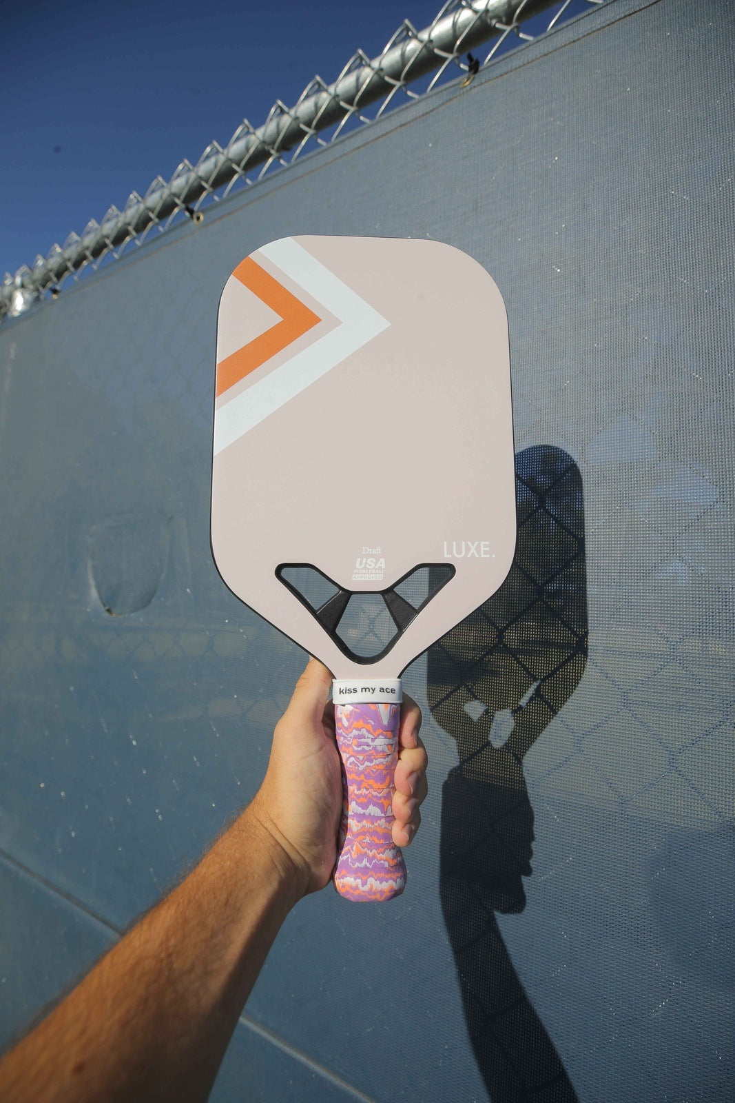 Aesthetic High End Pickleball Paddle with Open Throat Design – LUXE ...