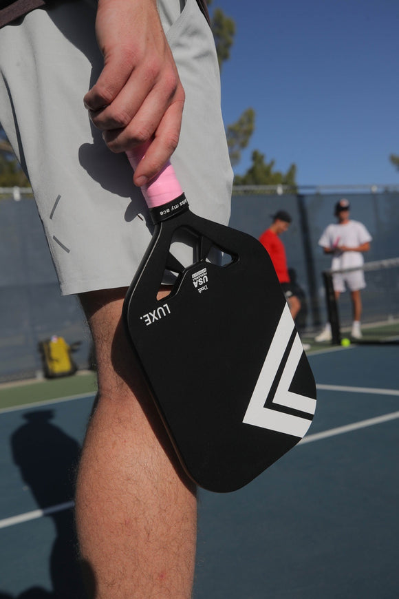Aesthetic High End Pickleball Paddle with Open Throat Design